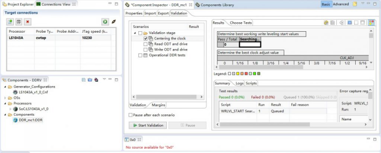 Codewarrior QCVS DDR Validation工具和Codewarrior tap工具针对Layerscape系列产品DDR4 ...